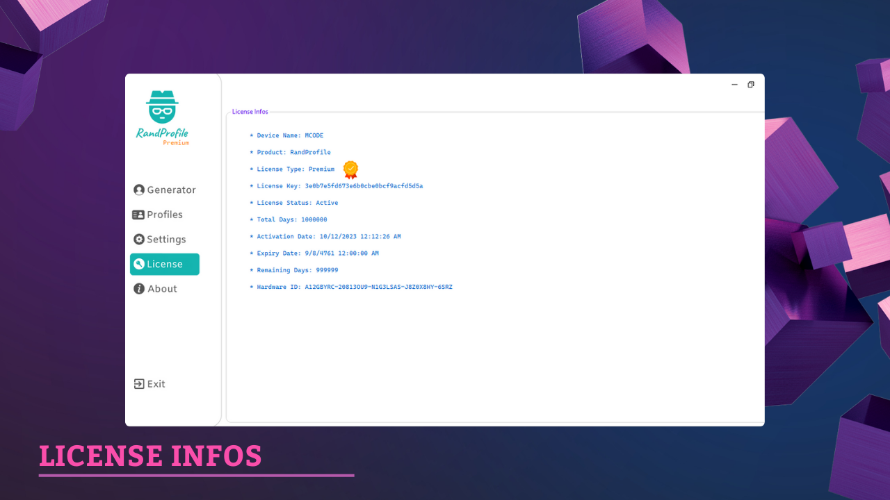 RandProfile - Random Profile Generator by spy0u | CodeCanyon